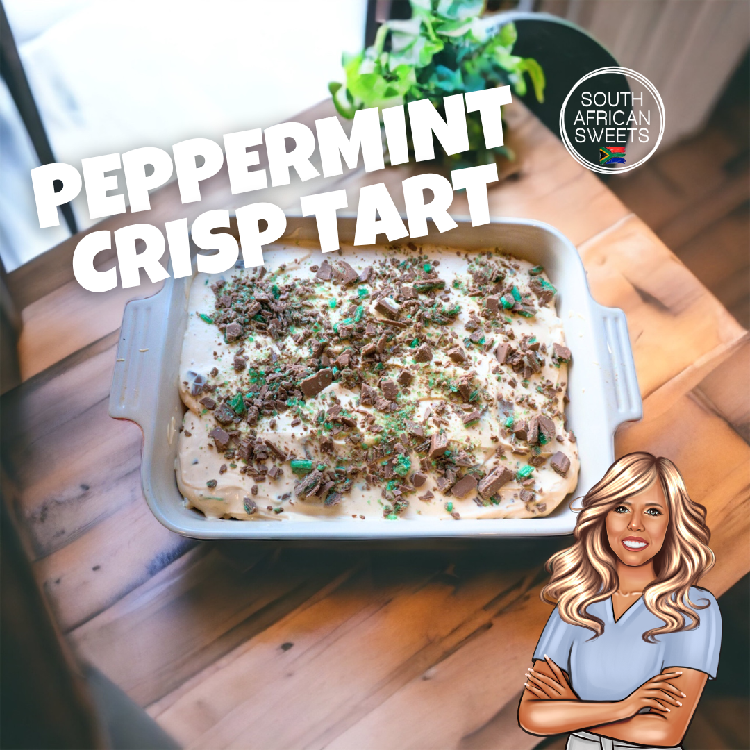 Peppermint Crisp Tart A's to your Q's & Recipe – South African Sweets