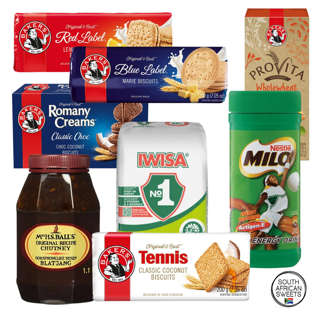 Food, Drinks & Biscuits – South African Sweets