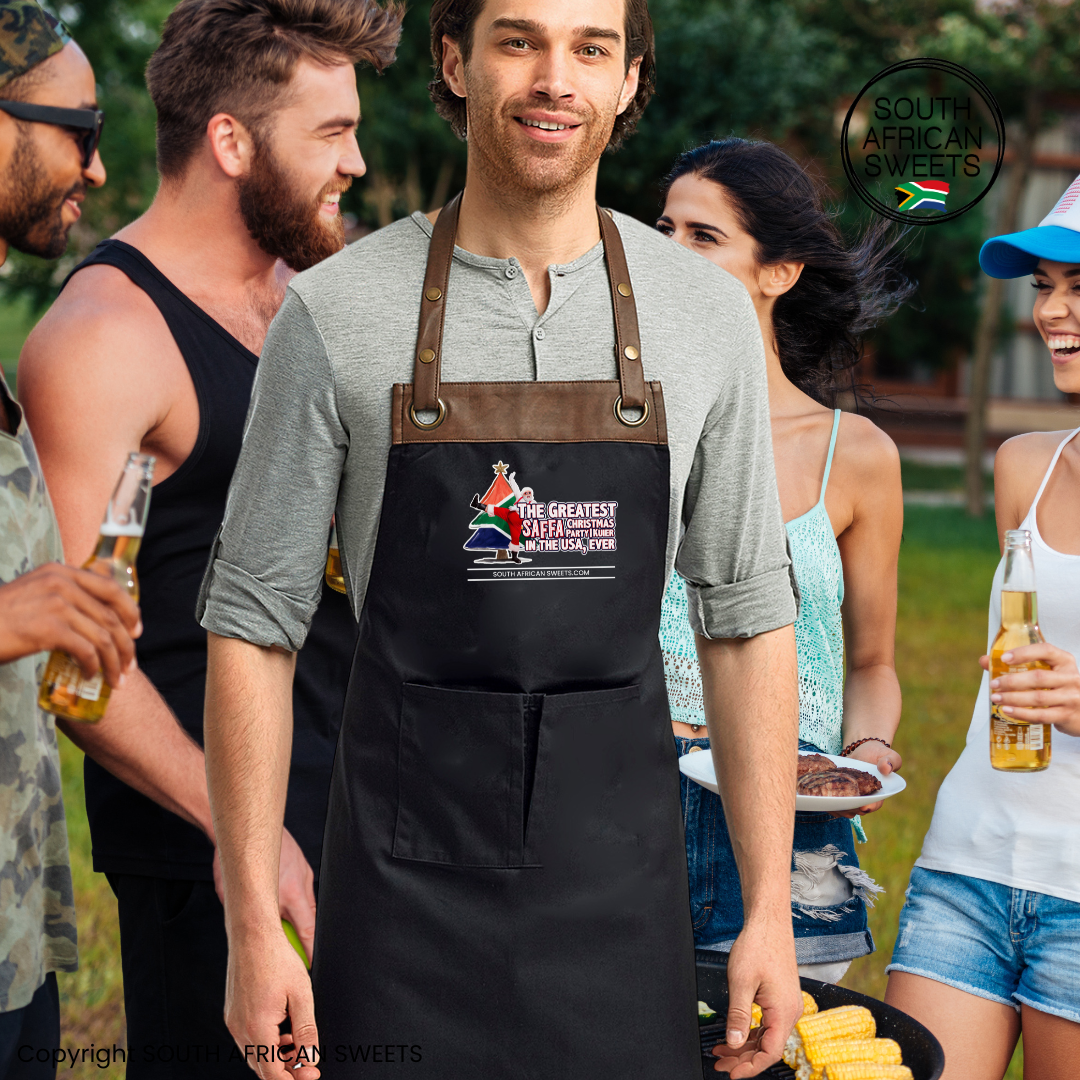 APRON Black (“The Greatest SAFFA Christmas Party/Kersfees Kuier in the ...