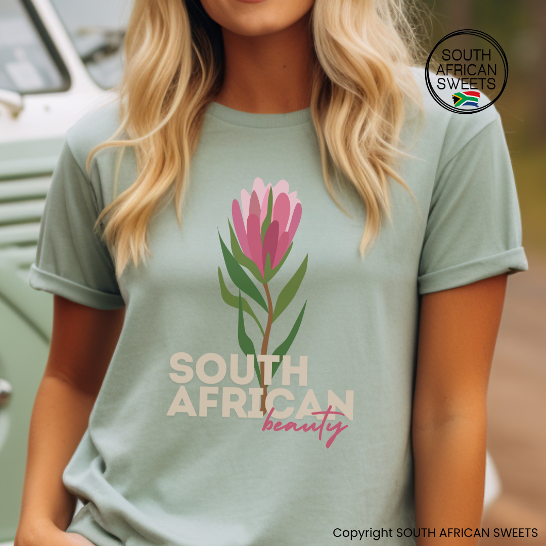 T-SHIRT South African Beauty Protea – South African Sweets